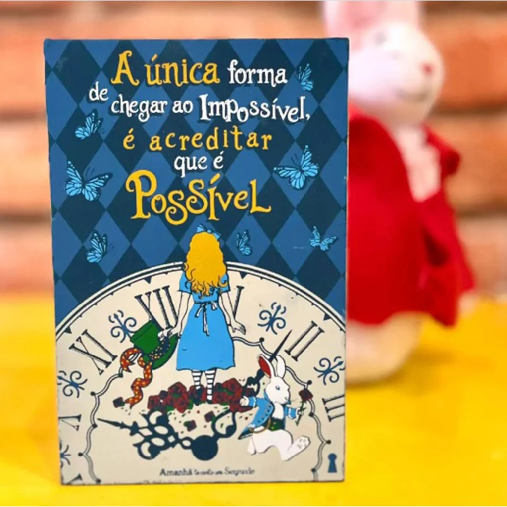 Atcus Box Alice Acreditar Que e Possivel 10x15 Bx726 - Chafariz ...